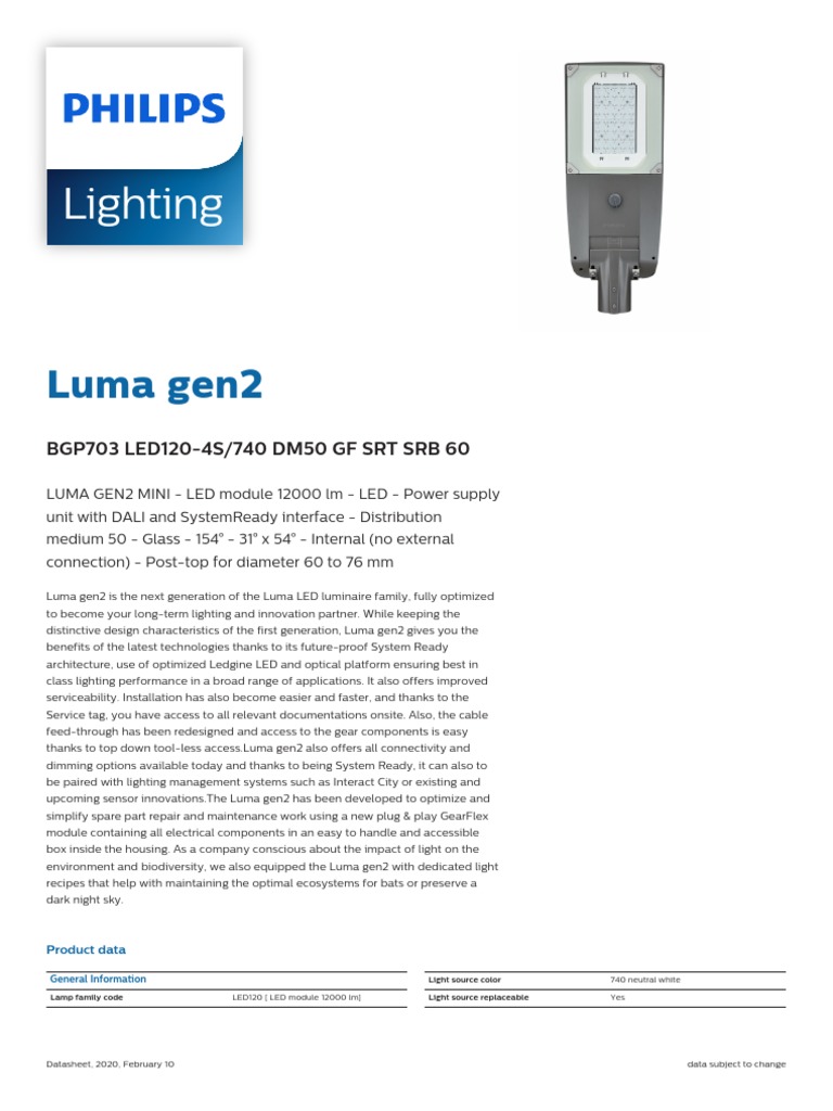Lighting Lighting: Luma Gen2 | PDF | Lighting | Optics