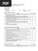 Form Pengukuran Owas | PDF