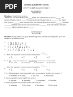 Kodaly Worksheet | PDF