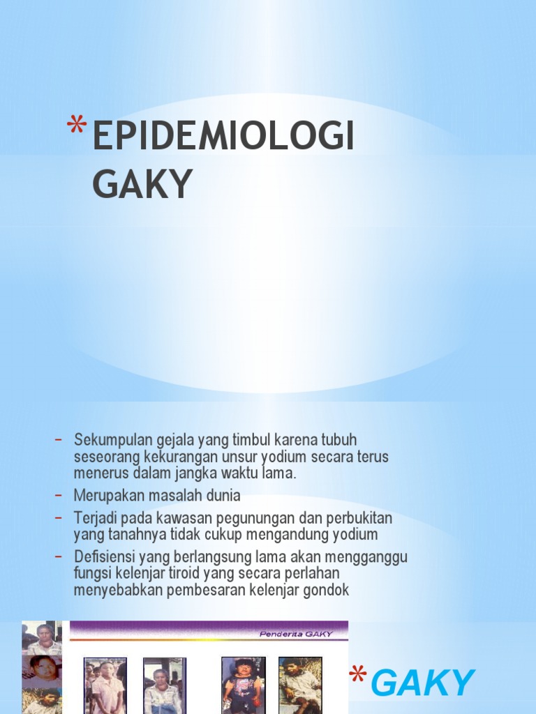 Dampak GAKY dan Pencegahannya | PDF