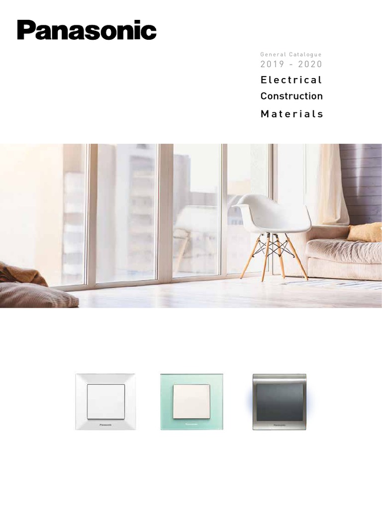 Panasonic Wiring Devices Catalog 2019-2020 | PDF | Electrical Connector ...