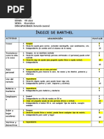 Escala de Tinetti-Formato | PDF