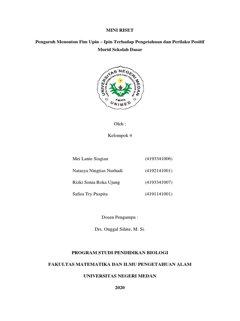 Mini Riset Isbd | PDF