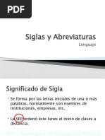 Ejercicios de Abreviaturas, Siglas y Acrónimos | PDF | Informática