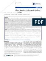 FPI Manual Formatted August 2005v2 | PDF | Foot | Anatomical Terms Of ...