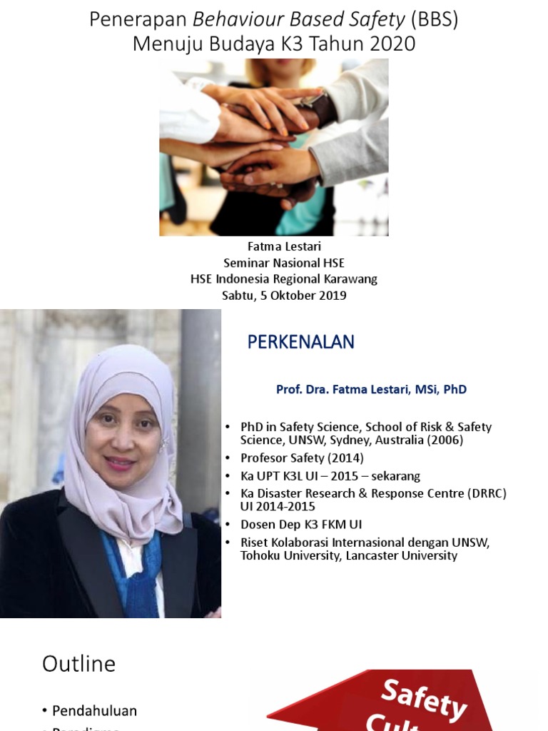 Penerapan Behaviour Based Safety (BBS) | PDF