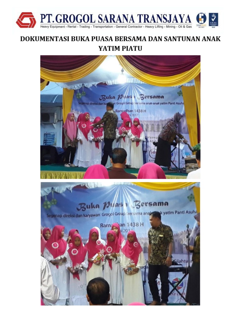 Dokumentasi Santunan Anak Yatim | PDF