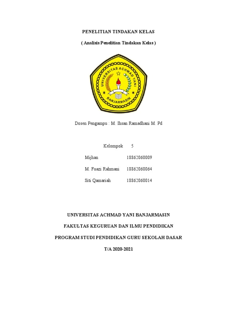 Kel 5 Analisis PTK | PDF