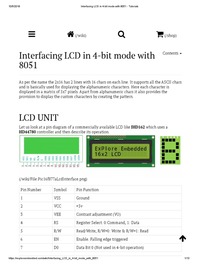 4 Pin LCD | PDF | Liquid Crystal Display | Manufactured Goods