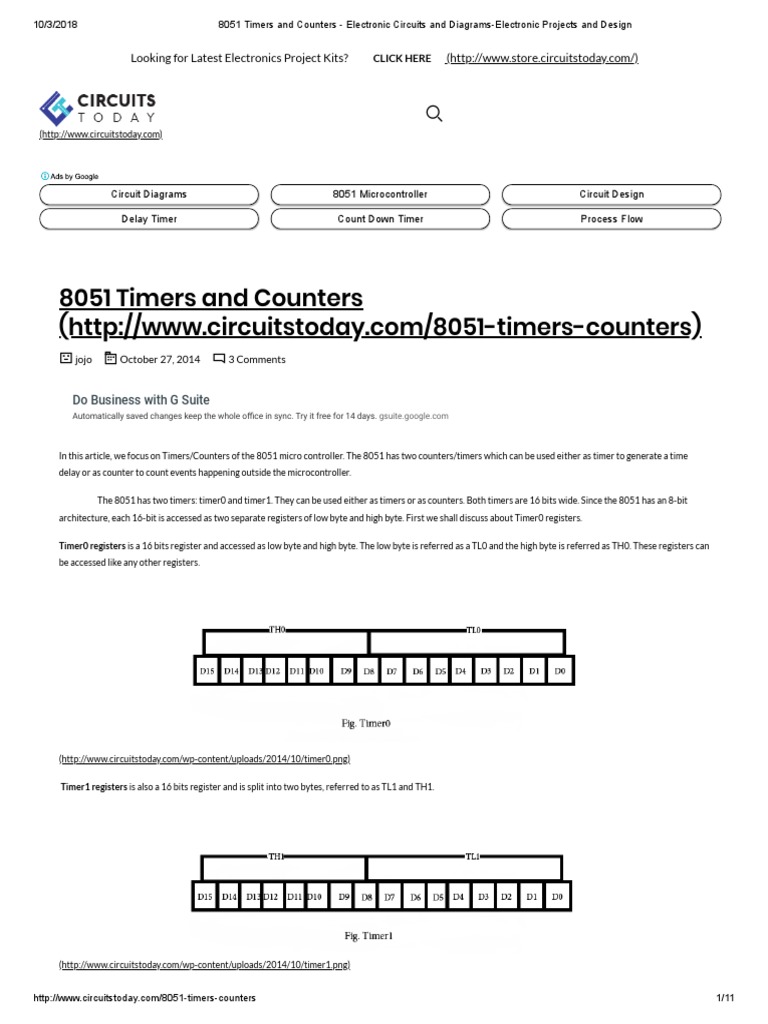8051 Timers and Counters | PDF | Electrical Network | Microcontroller