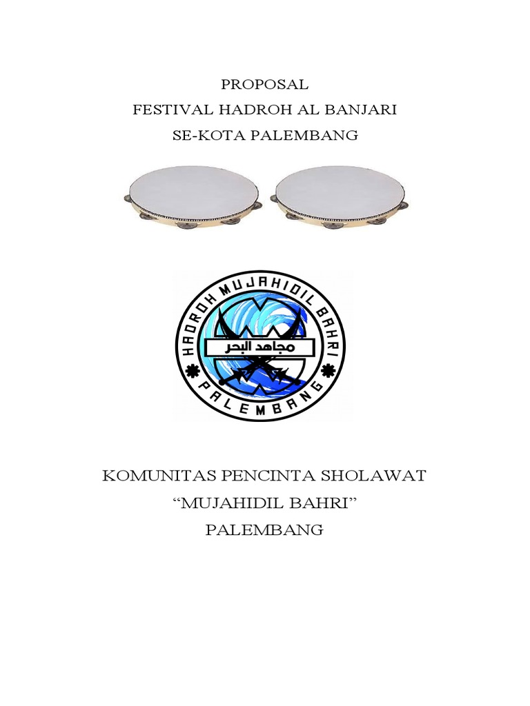 Proposal Festival AL-BANJARI | PDF