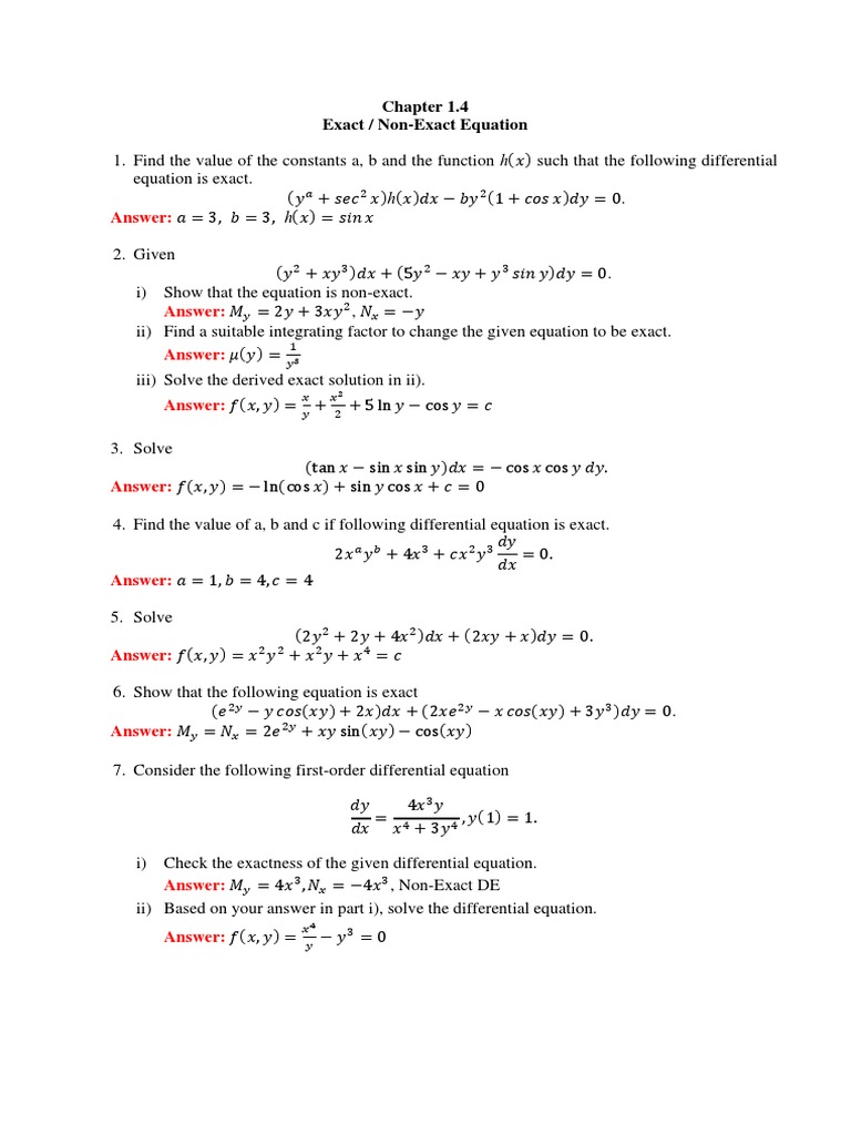 EM II - Chapter 01-04 (Exercise + Answer) | PDF