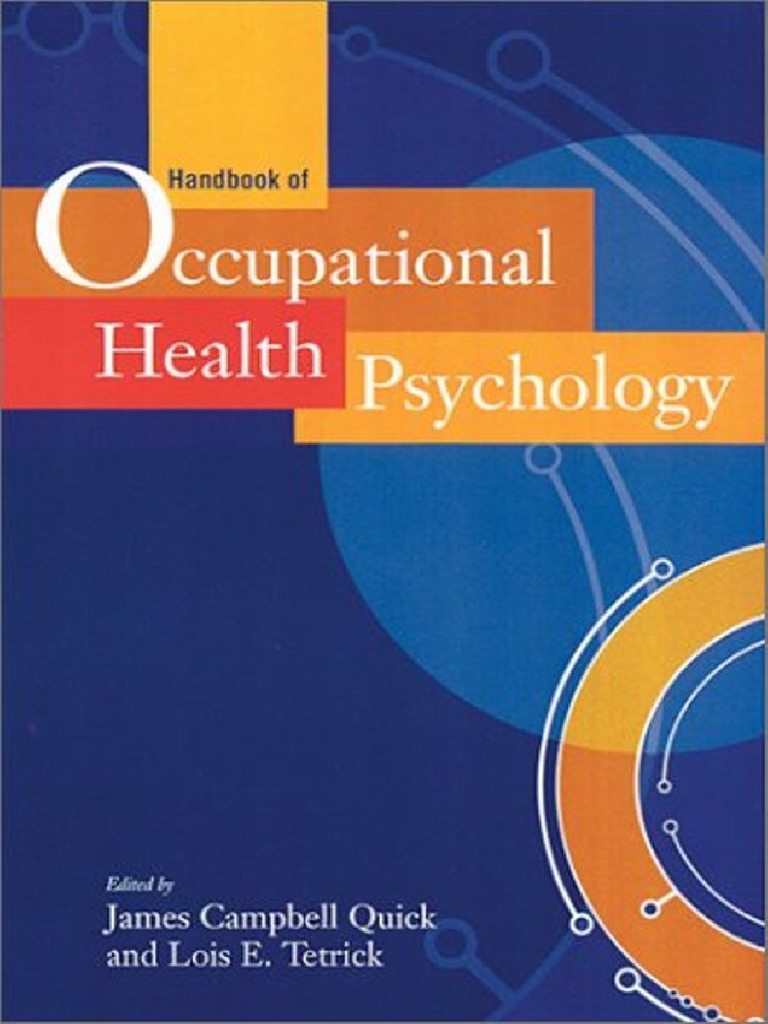 James Campbell Quick, Lois E. Tetrick-Handbook of Occupational Health ...
