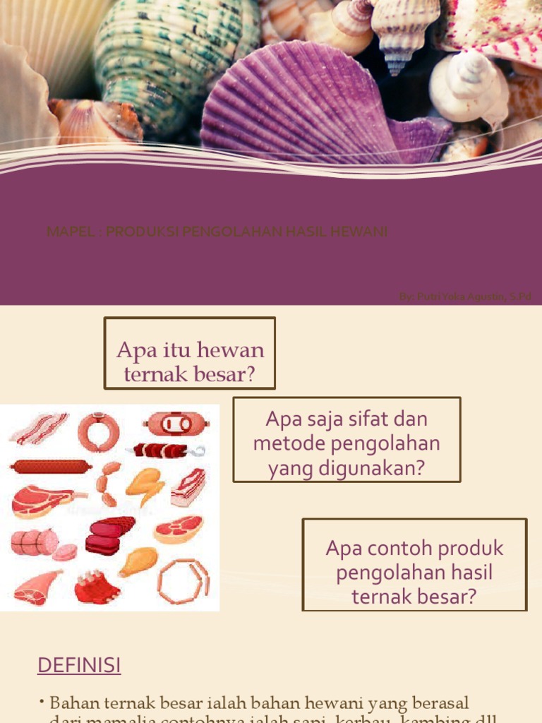 Materi 2 (Ternak Besar) (Tphp/aphp) | PDF