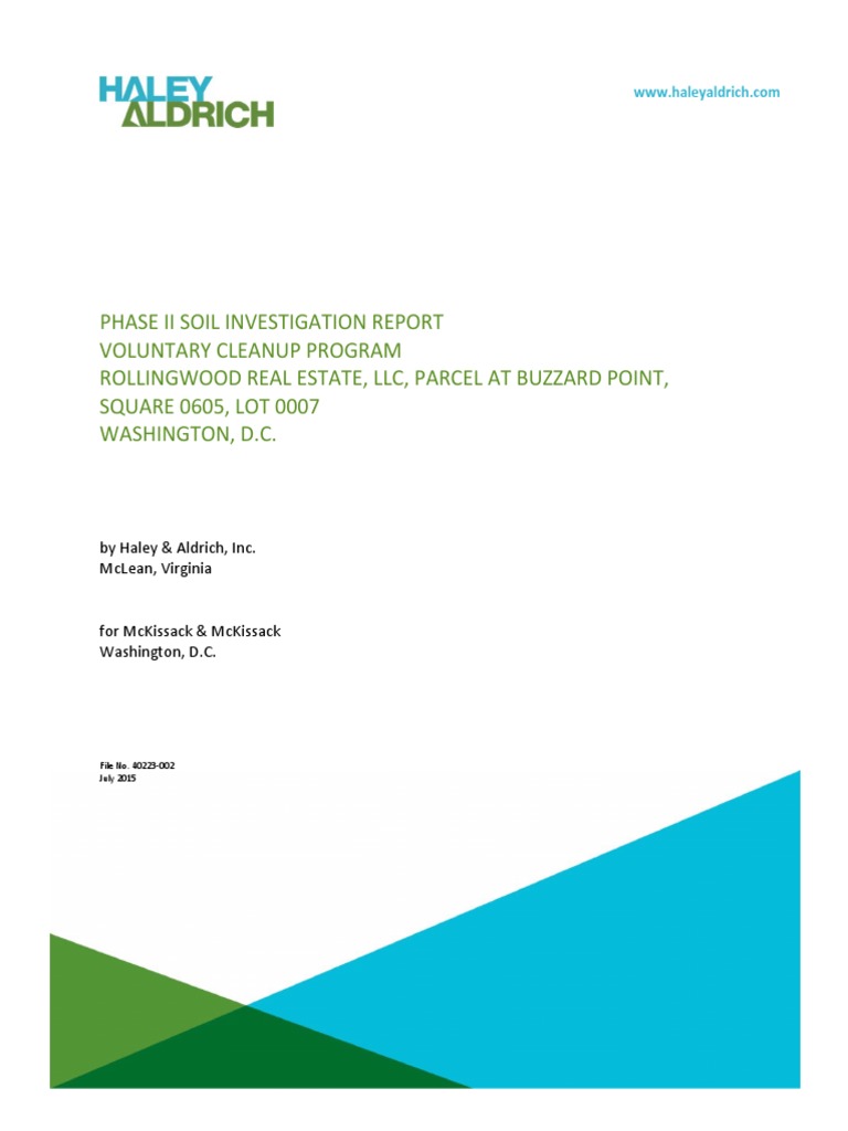 Sample Phase 2 Environmental Report | PDF | Environmental Remediation ...