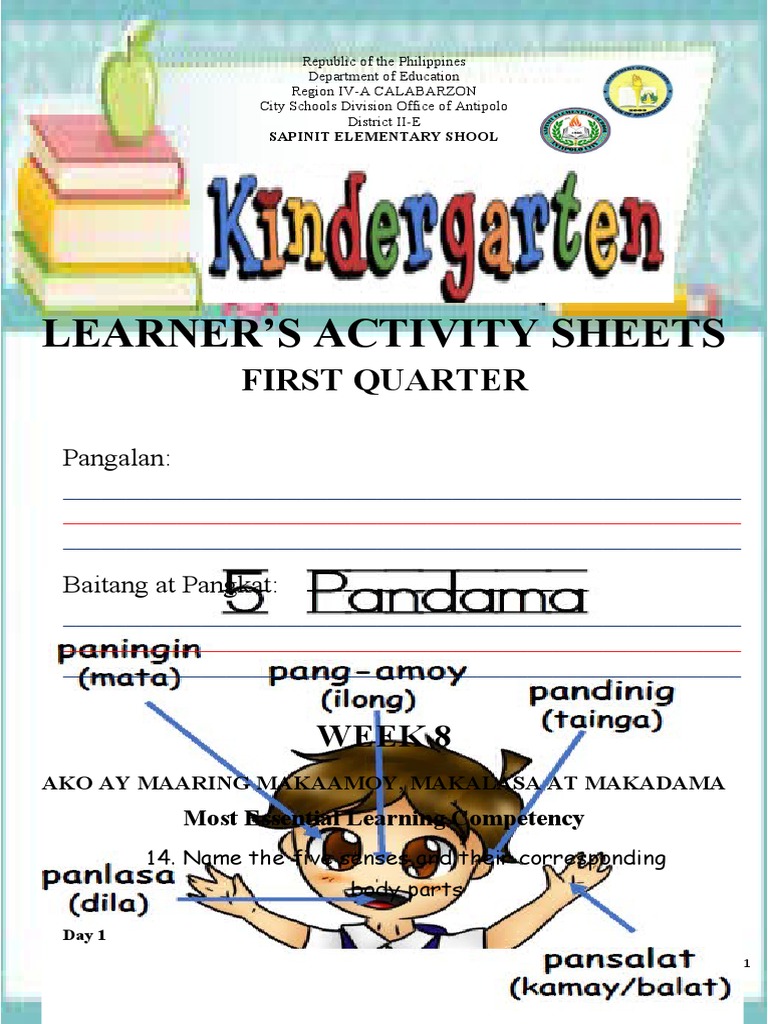 Worksheets Q1-Week 8 | PDF