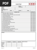 Visual Inspection Checklist PDF | PDF | Leak | Pipe (Fluid Conveyance)