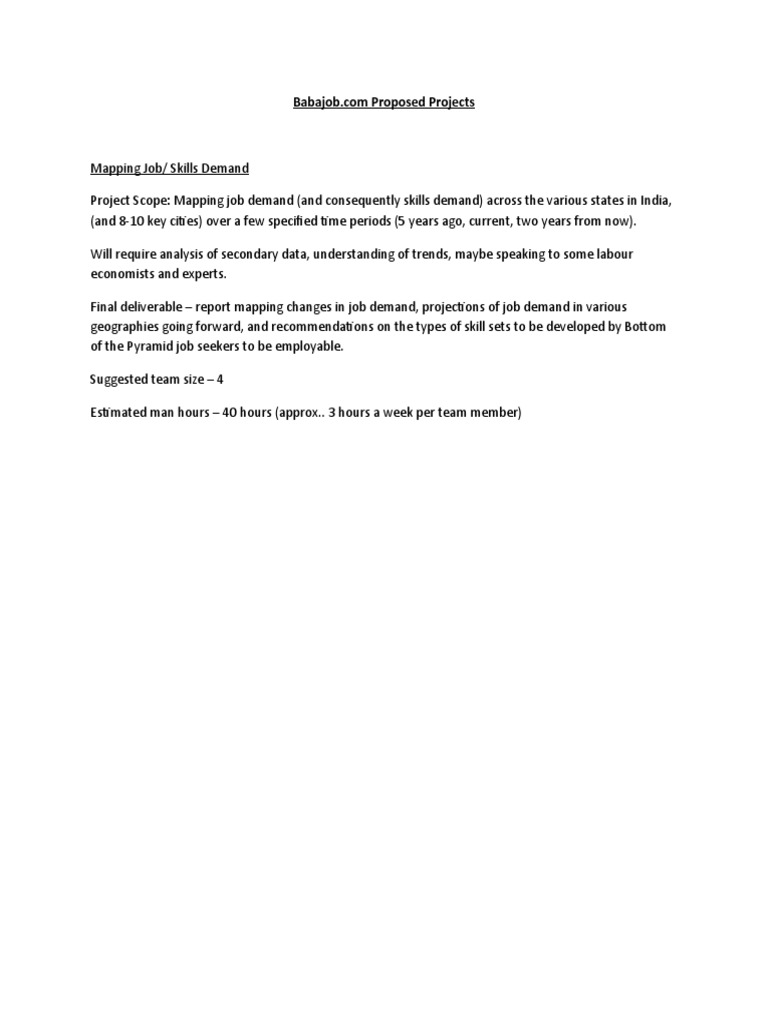 Babajob Project Writeup | PDF