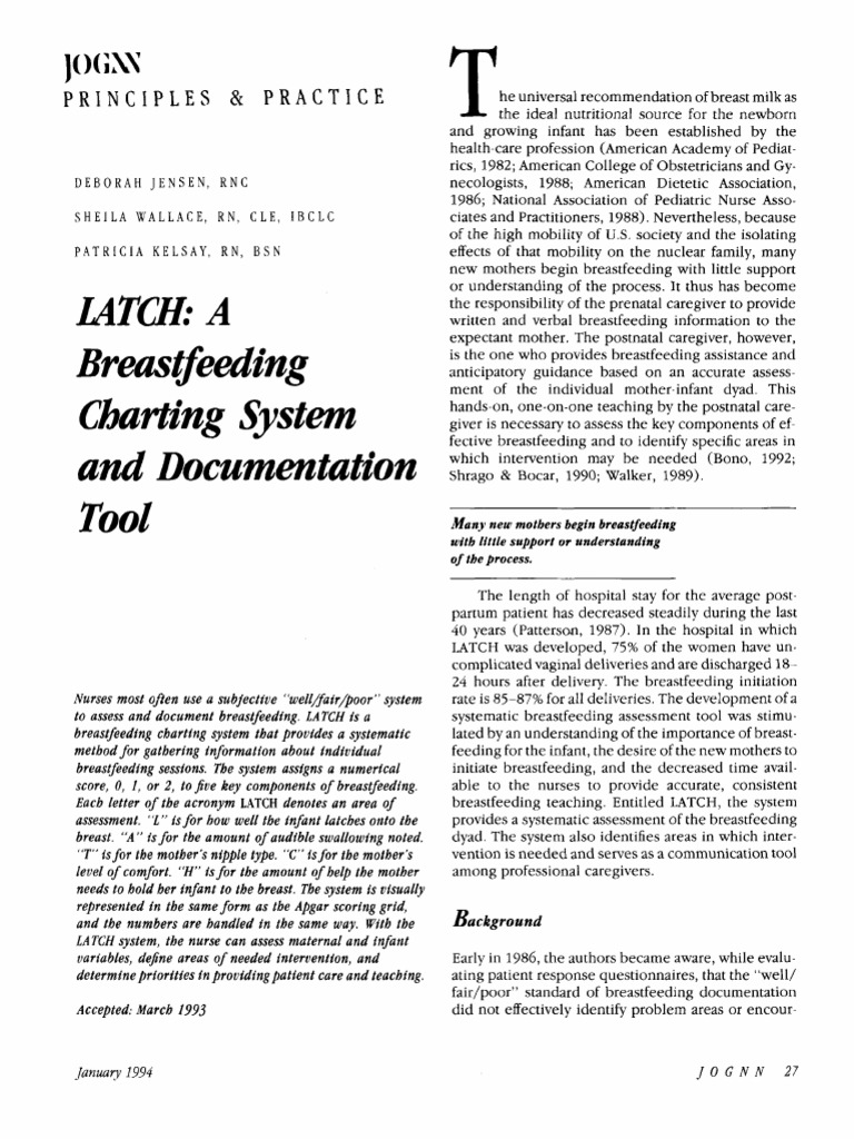 System: Breastfeedilzg Charting and Documentation Tool | PDF | Nipple ...