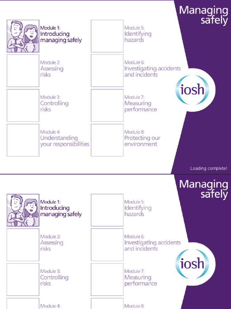 Iosh | PDF | Occupational Safety And Health | Workplace