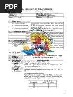 Detailed Lesson in Math 1 - Ordinal Numbers | PDF | Teachers | Lesson Plan