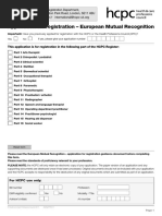 ACC Health Provider Registration Form | PDF | Physical Therapy | Health ...