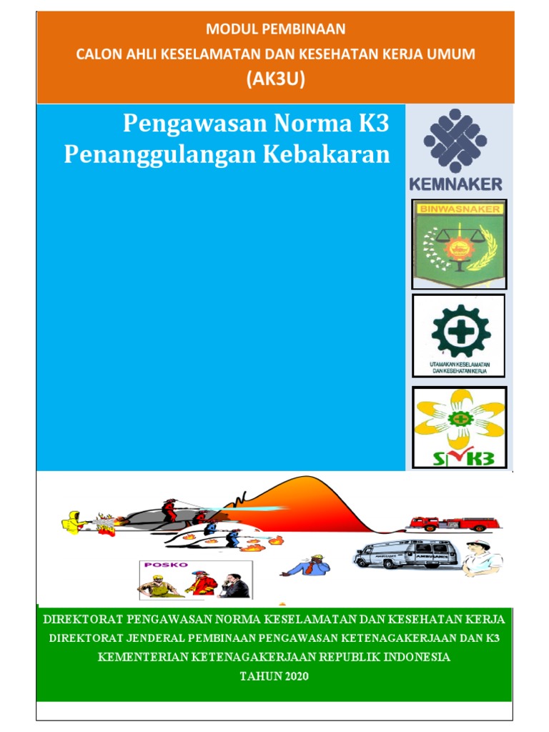 04 Modul K3 Penanggulangan Kebakaran Fix | PDF | Sains & Matematika
