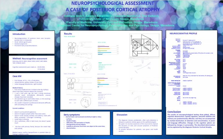 Poster Prezentacija PCA | PDF | Behavioral Neuroscience | Neurology