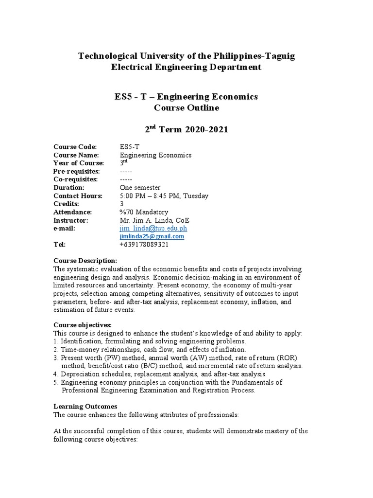 Engineering Economics: A Guide to Maximizing Project Value Through ...