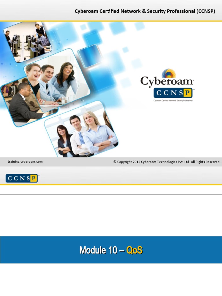 Cyberoam Certified Network & Security Professional (CCNSP) : Learning | PDF | Quality Of Service ...
