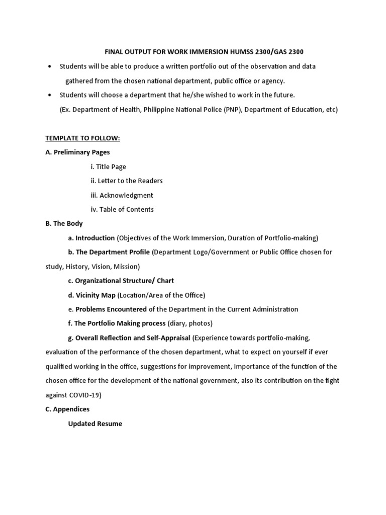 Humss Portfolio | Download Free PDF | Paragraph | Human Nature