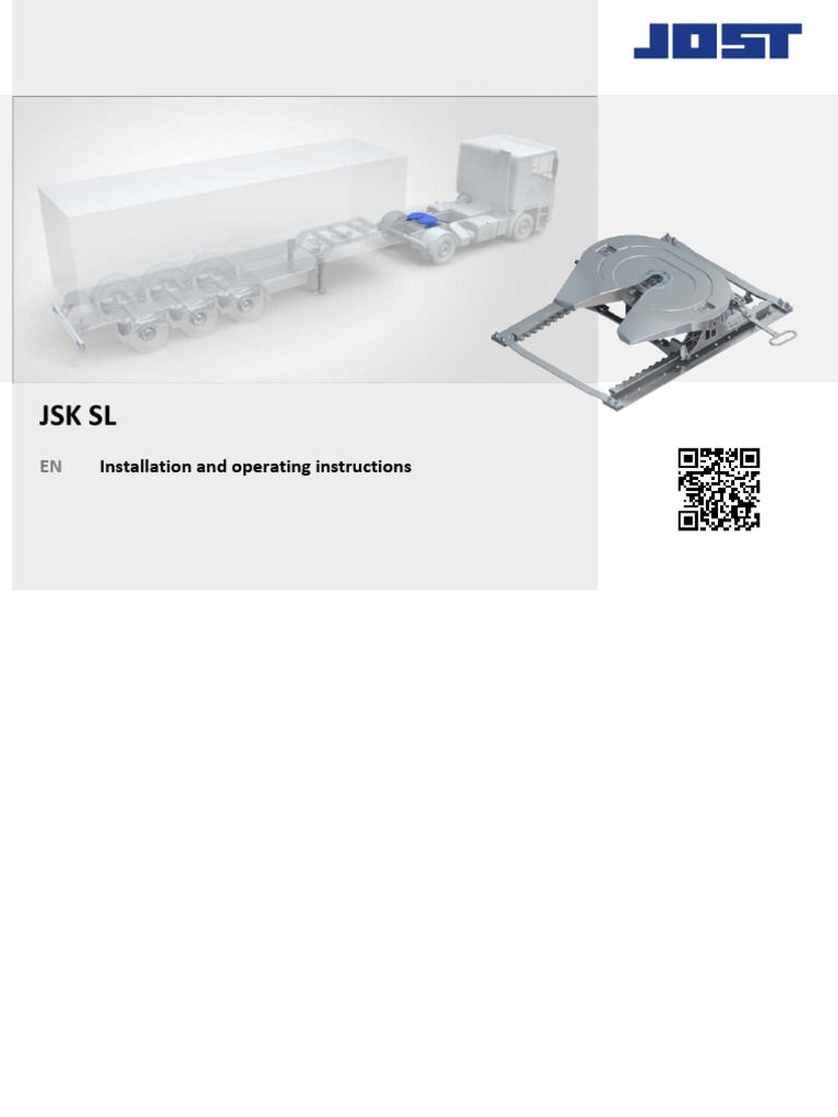 JSK SL JSK SL: Installation and Operating Instructions Installation and ...