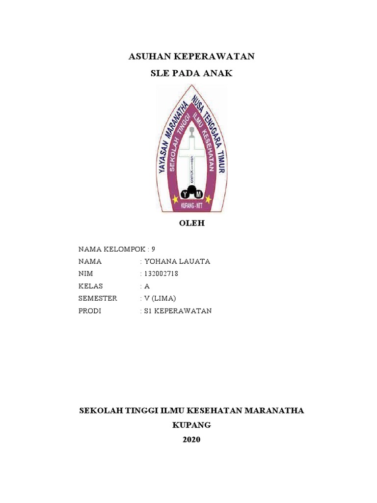 Asuhan Keperawatan SLE pada Anak | PDF