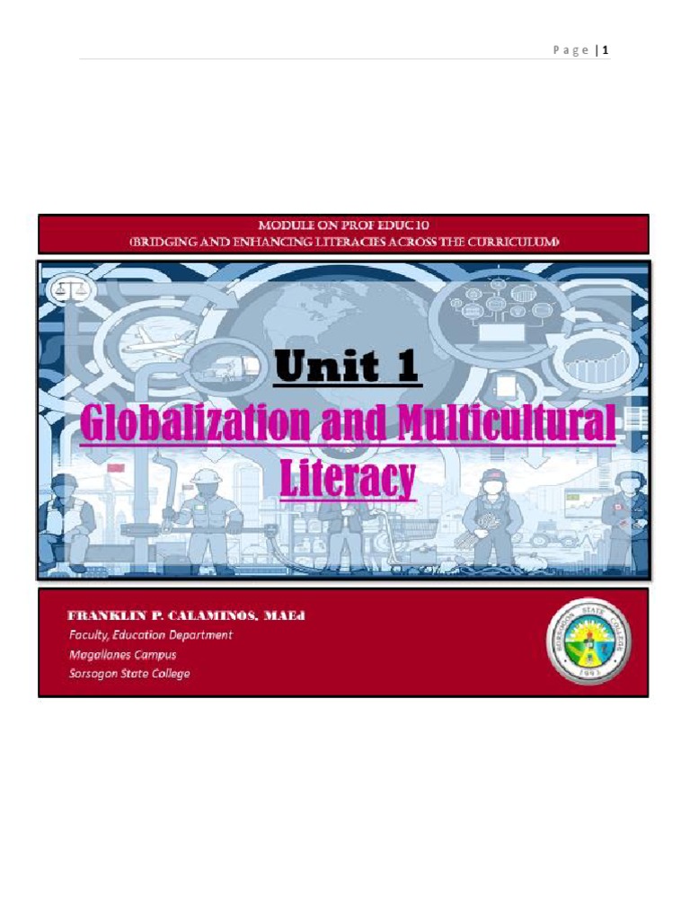 BELAC 1 Globalization and Multicultural Literacies | PDF | Globalization | Multiculturalism