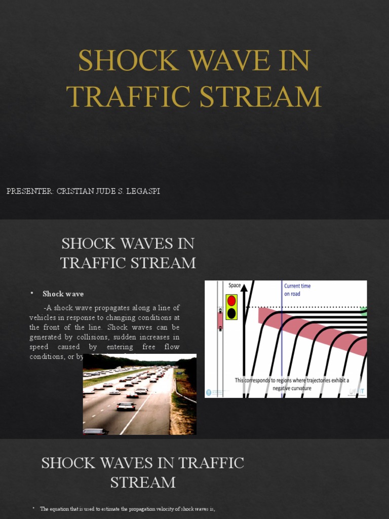 Shock Waves in Traffic Stream | PDF | Shock Wave | Waves