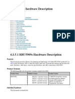 RRU5905 Technical Specifications (V100R016C10 - 01) (PDF) - en | PDF ...