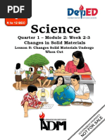 LAS Science 4 MELC 1 Q2 Week1 | PDF | Human Body | Organ (Anatomy)