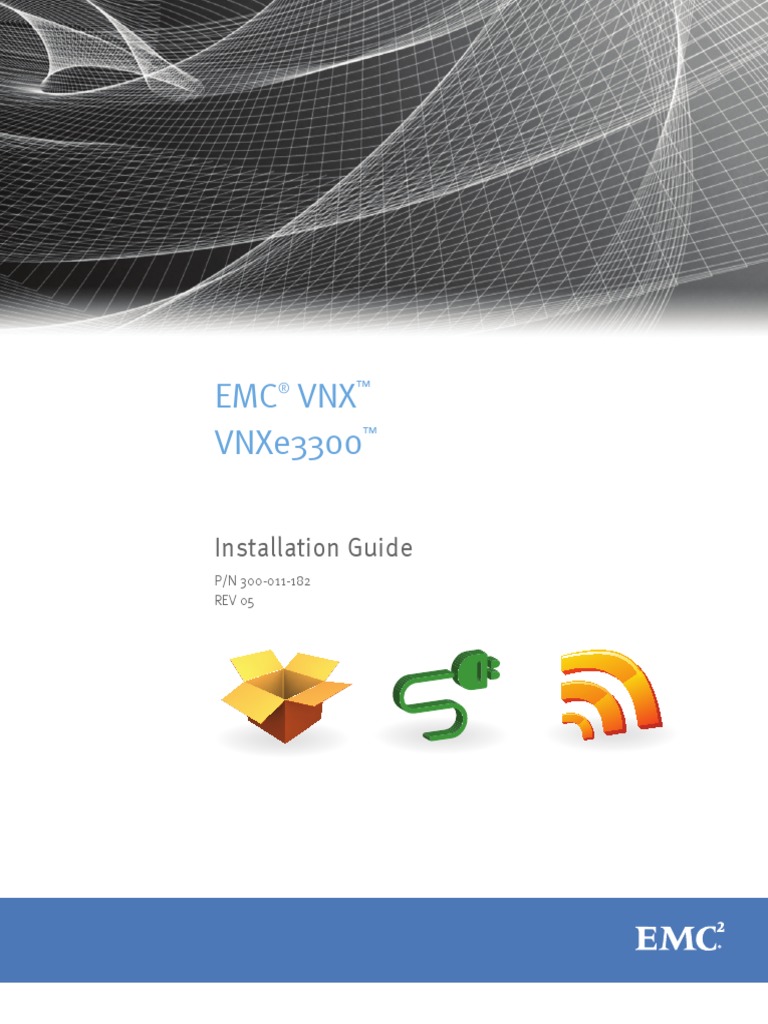 Emc VNX Vnxe3300: Installation Guide | PDF | Computer Network ...