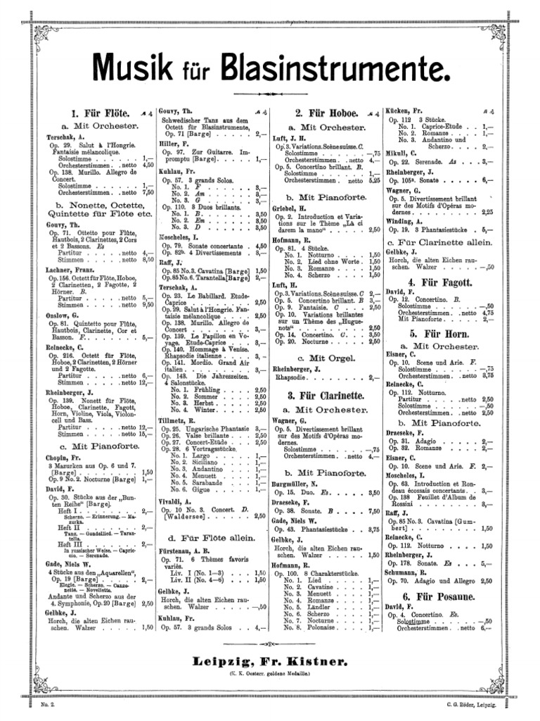 David Trombone Concertino, Op.4 Trombonepart | PDF