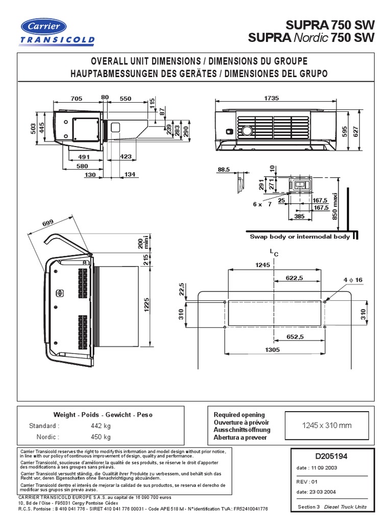Supra 750 SW | PDF