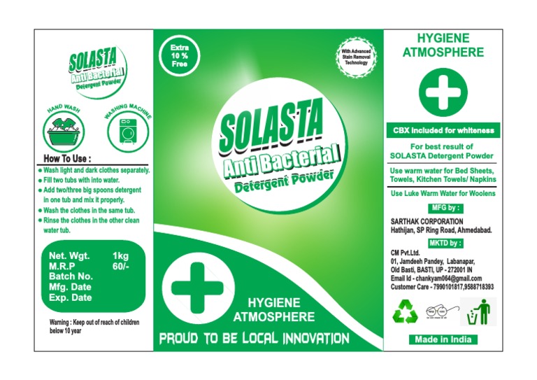 Solasta Label Design | Download Free PDF | Domestic Life | Home