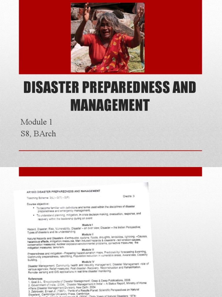 Disaster Preparedness and Management Guide | PDF | Emergency Management ...