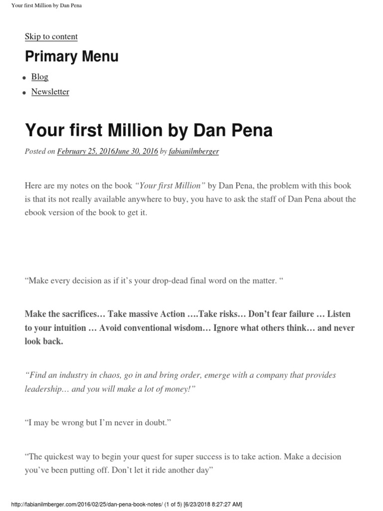 QLA Dan-Pena-Book-Notes (STUDY) | PDF | Loans | Banks