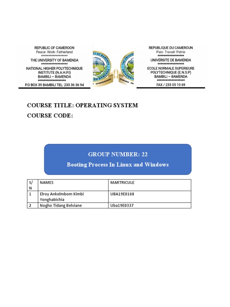 Booting Process in Linux and Windows | PDF | Booting | Bios