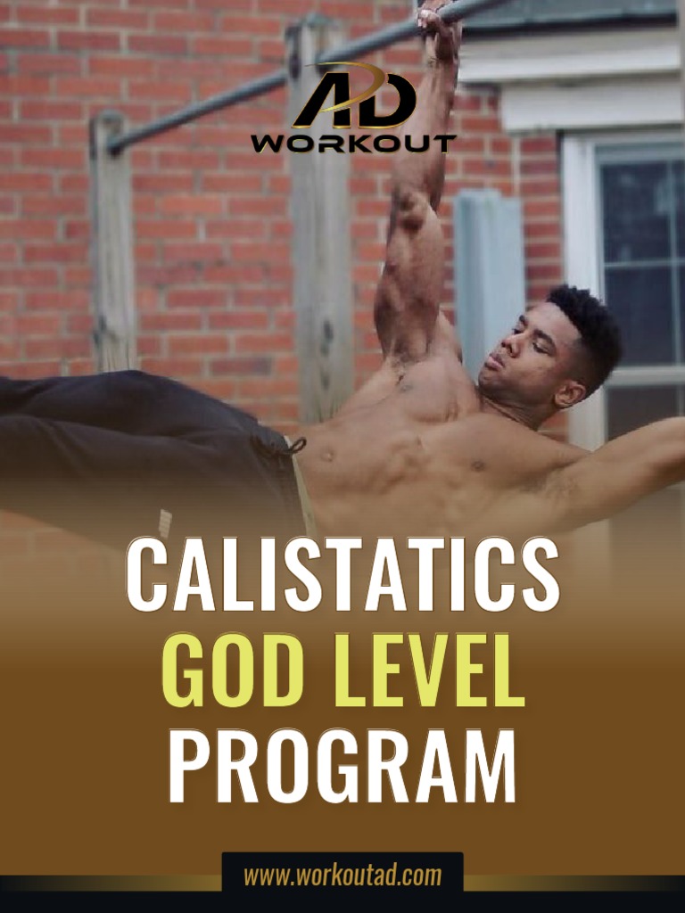 Calistatics Program: God Level | Download Free PDF | Copyright | Books