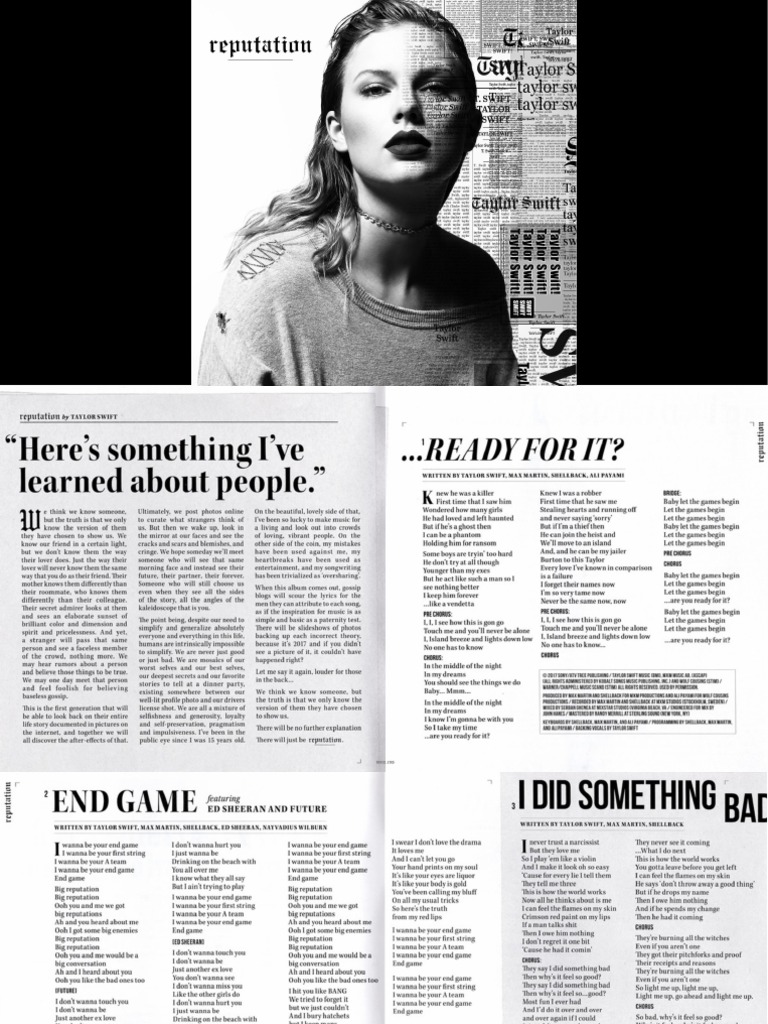 Reputation Digital Booklet | PDF