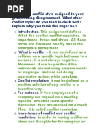 Animal Conflict Management Styles | PDF | Psychological Concepts ...