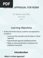 Appendix B Rapid Critical Appraisal Checklists | PDF | Randomized Controlled Trial | Science