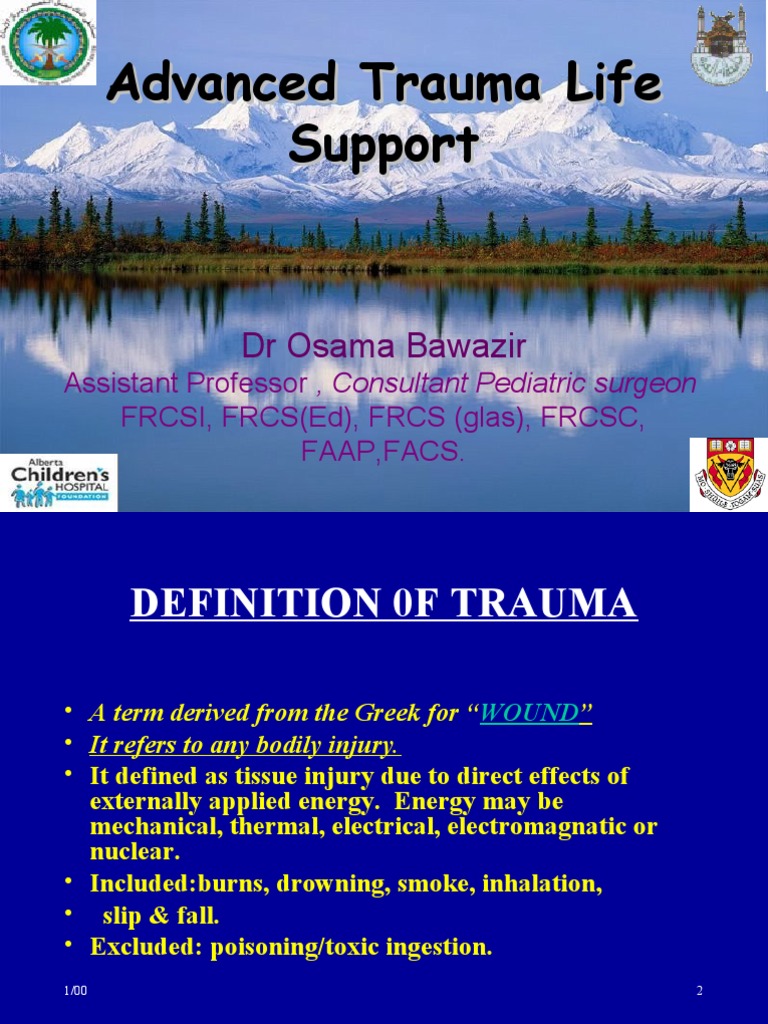 Advanced Trauma Life Support: A Comprehensive Review of the Primary and ...