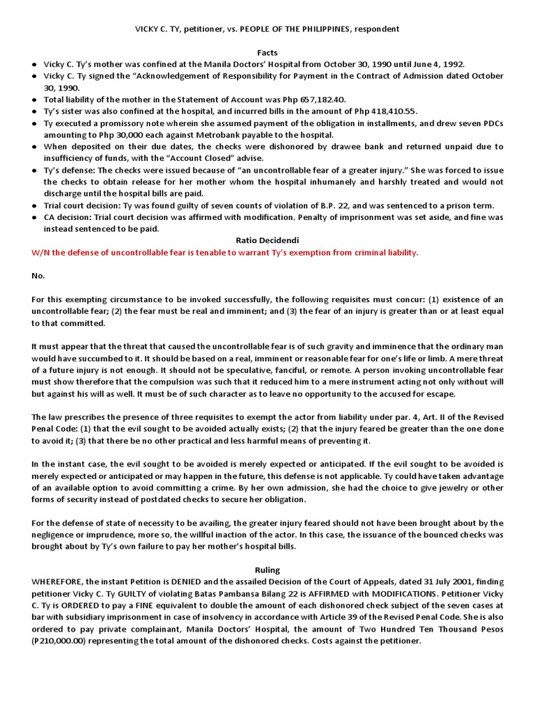 Ty V People | PDF | Justice | Crime & Violence